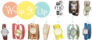 10 Fashionable Wrap Watches - Peach of Mind