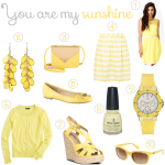 10 Yellow Clothing Items for Spring 2013 - Peach of Mind