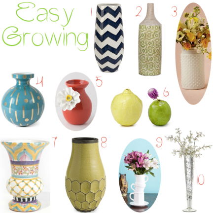 10 Stylish Vases for Summer - Peach of Mind