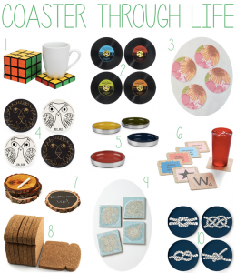 10 Cute Coaster Sets - Peach of Mind