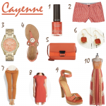 Spring 2014 Pantone Color: Cayenne - Peach of Mind