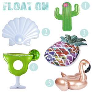 5 Cute Pool Floats - Peach of Mind